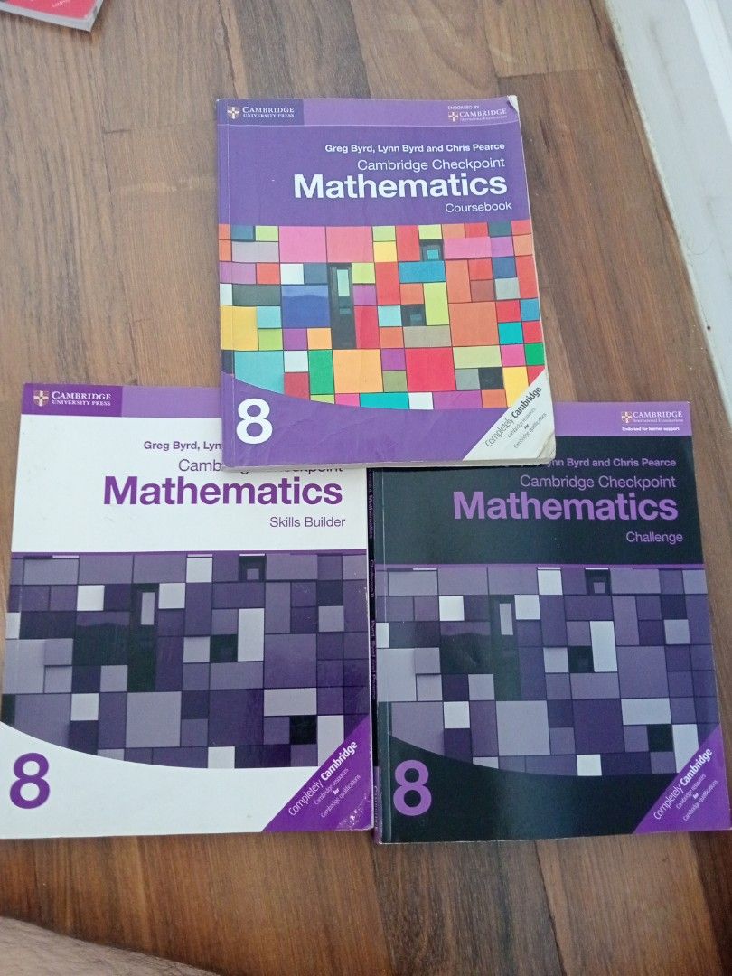 CAMBRIDE IGCSE BOOKS From grade 7- igcse Math,Biology,Science,Physics,Chemistry, English ...