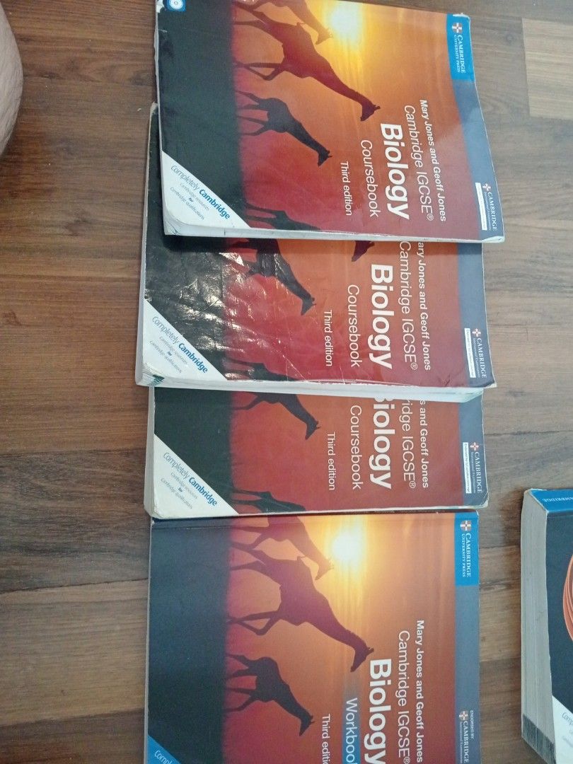 CAMBRIDE IGCSE BOOKS From grade 7- igcse Math,Biology,Science,Physics ...