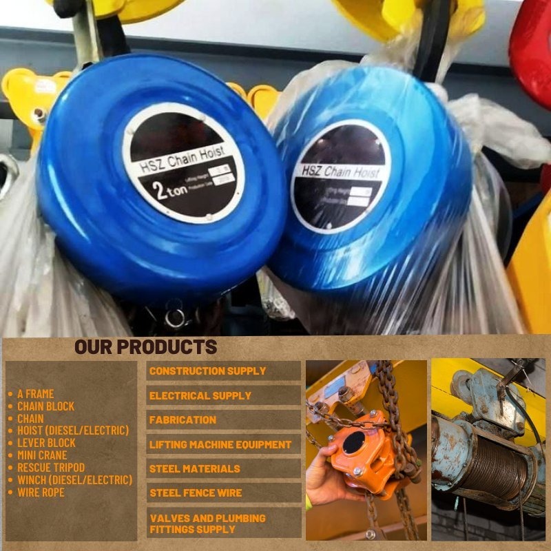 Chain Block 360 Rotation / 20 Tons Chain Block / Winch / Hoist ...