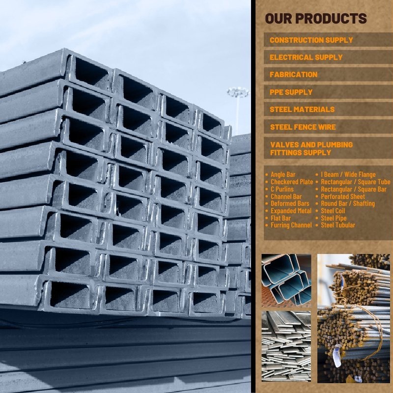 Channel Steel Bars / Channel Bar / Channel C Bars / Furring Channel ...