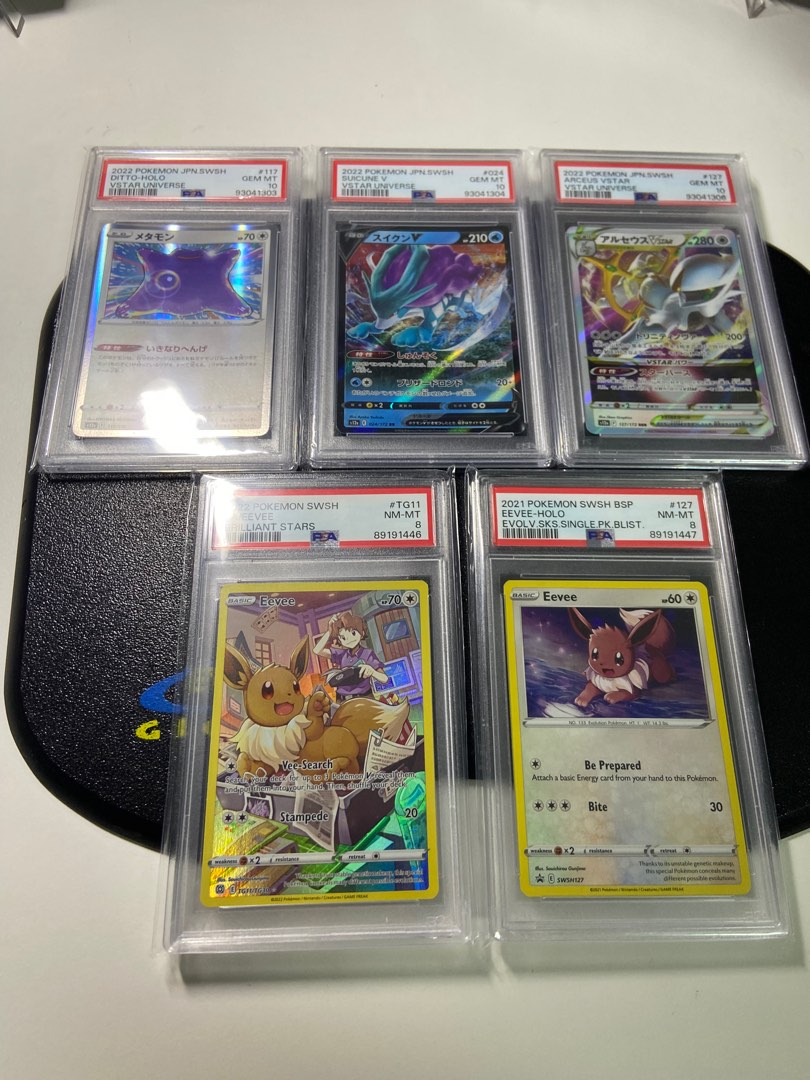 Cheap Pokemon Card Slabs $35 each, Hobbies & Toys, Toys & Games on ...