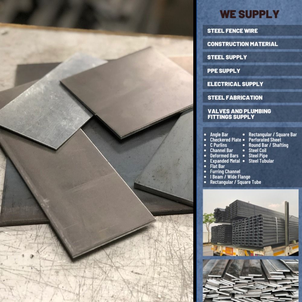 Chequered Plate / MS Plate / Mild Steel Checkered Plate / Steel Checker ...