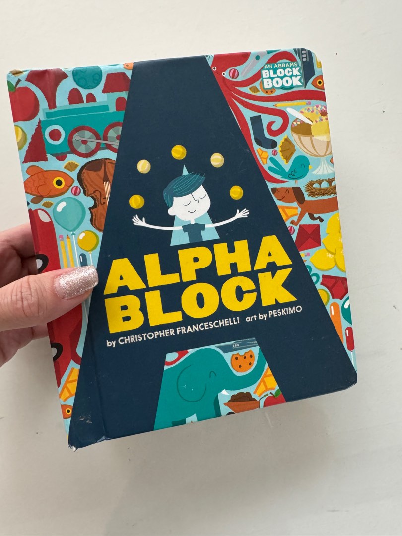 Children Book ALPHA BLOCK, Hobbies & Toys, Books & Magazines, Children ...
