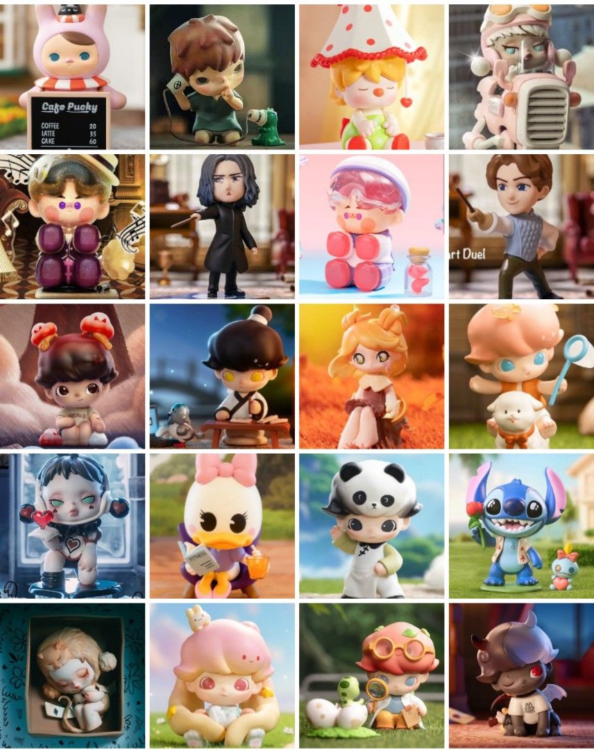 BNIF Popmart Clearance Assorted Series |Skullpanda |Dimoo |Hirono ...