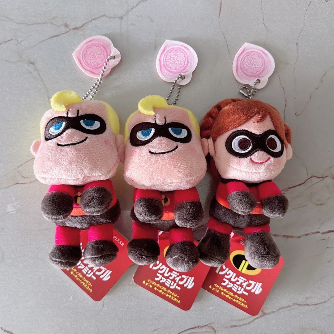 CPCM Small Plush Keychains | Disney | Pixar Incredibles | Dinosaur ...