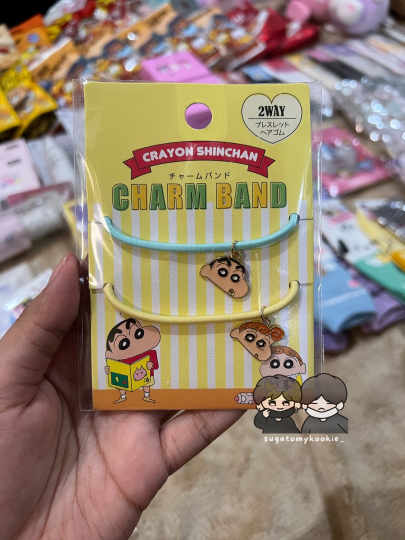 Crayon Shinchan Charm Band, Women's Fashion, Jewelry & Organizers ...