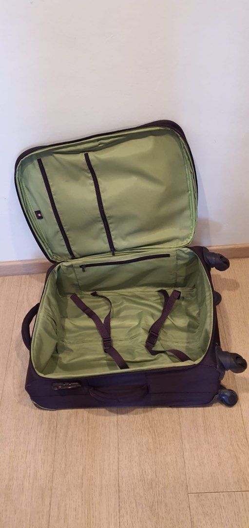 Delsey Soft Case Luggage (Large, Purple), Hobbies & Toys, Travel ...