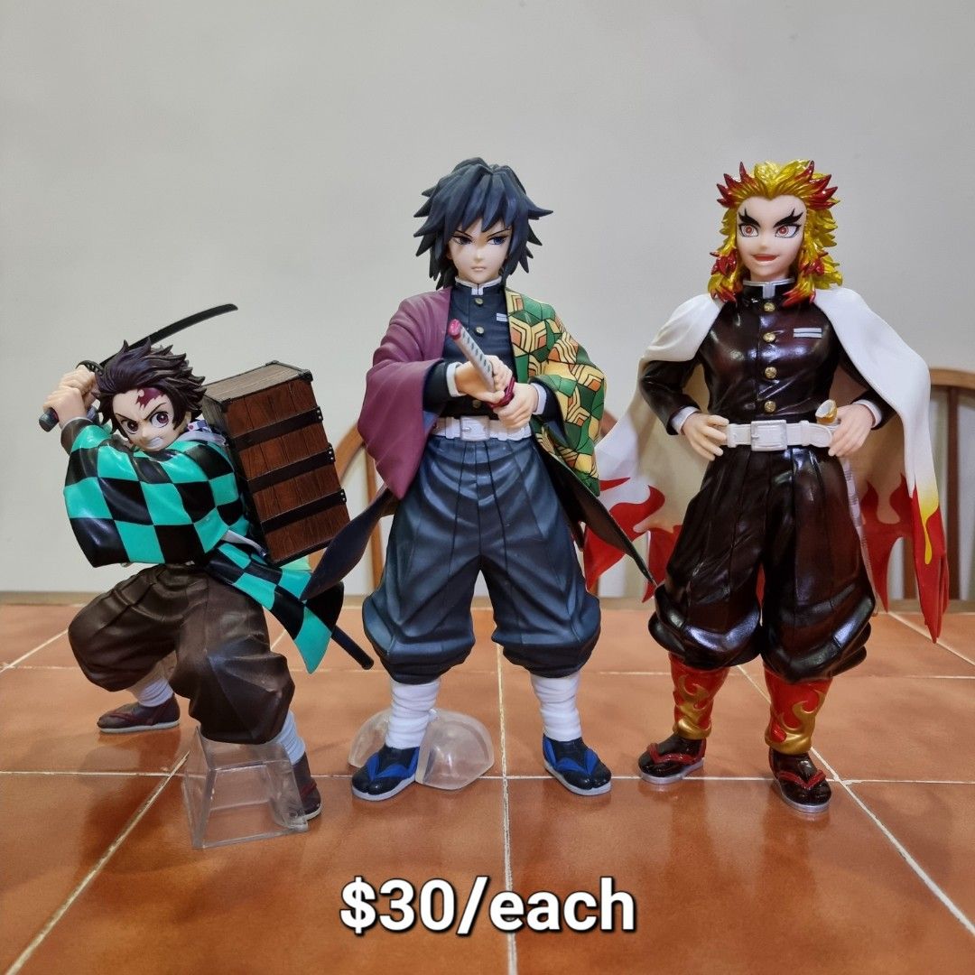 Demon Slayer - Masterlise Ichiban Kuji - Giyu, Rengoku, Tanjiro - The ...