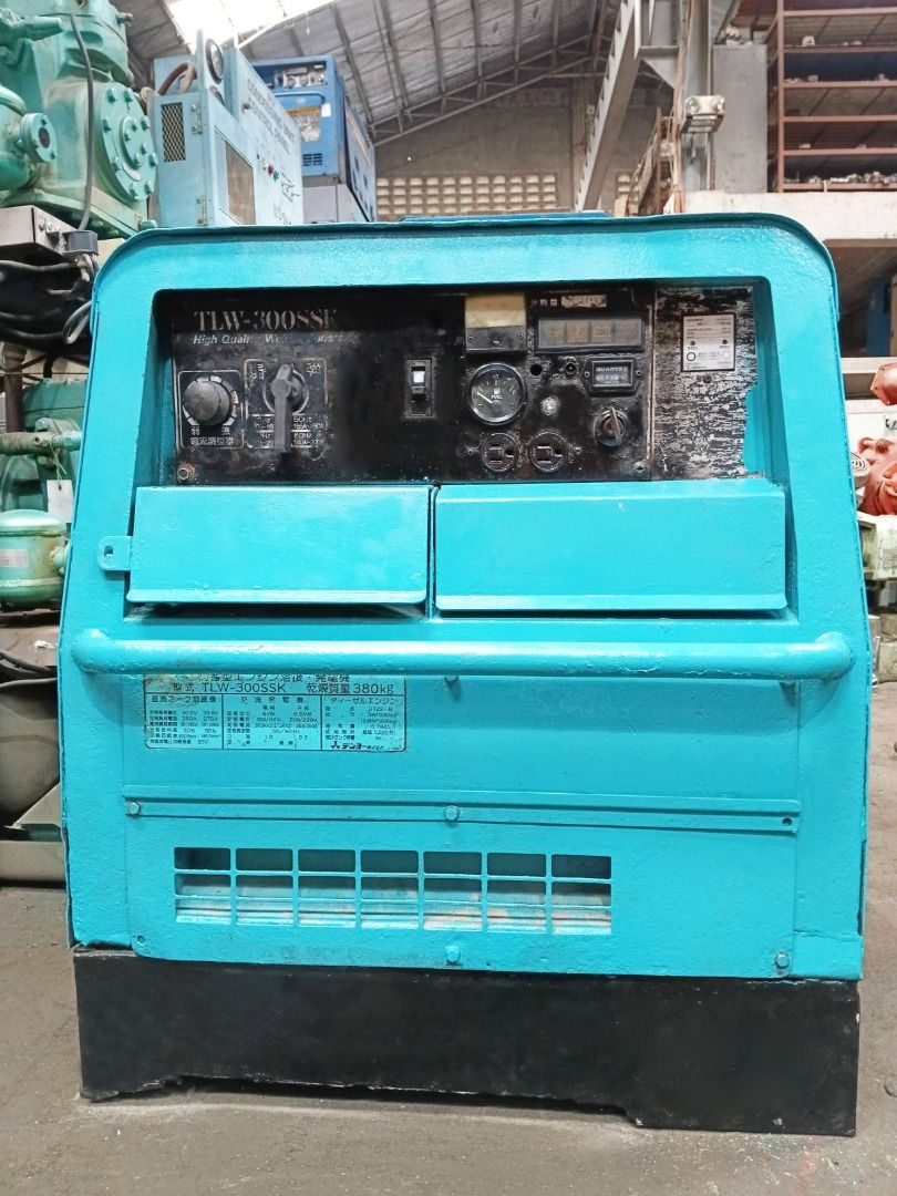 Denyo Welding Generator genset 300A 300 amperes 9.9kva Diesel from ...
