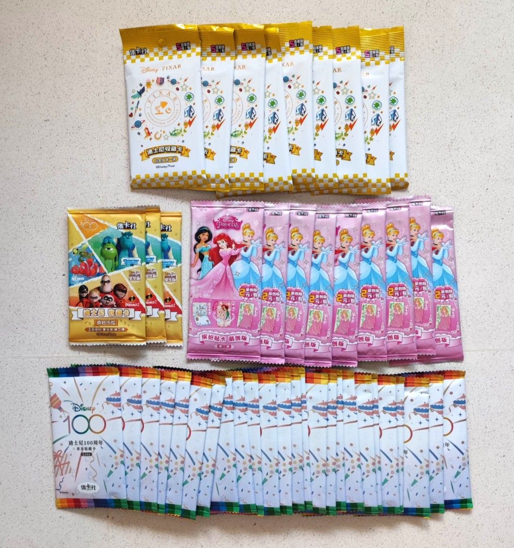 Disney 100 Pixar Toy Story Princess Collectible Trading Cards CPCM ...