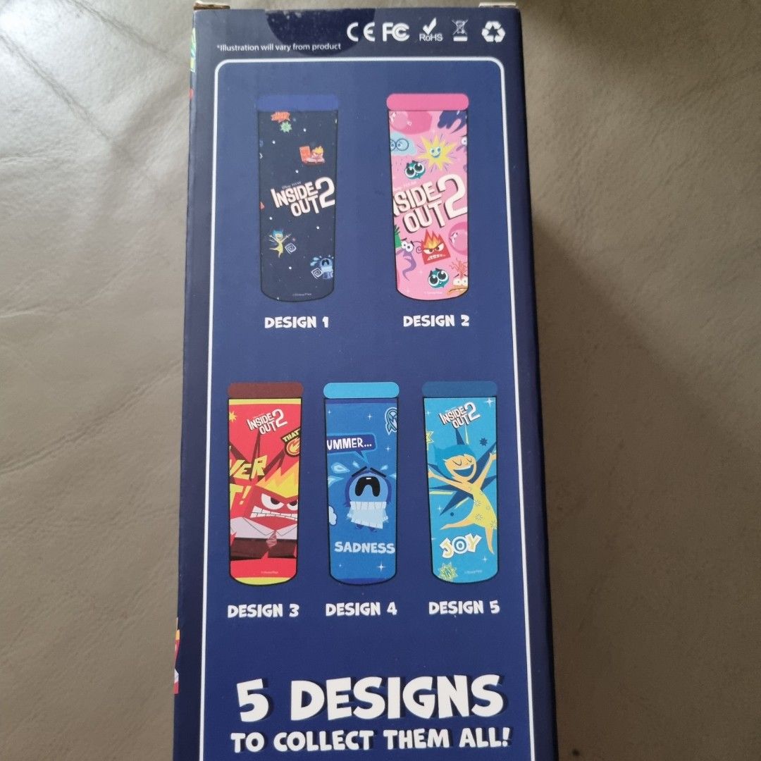 Inside Out cpcm water tumbler cow play cow moo inside out water bottle ...