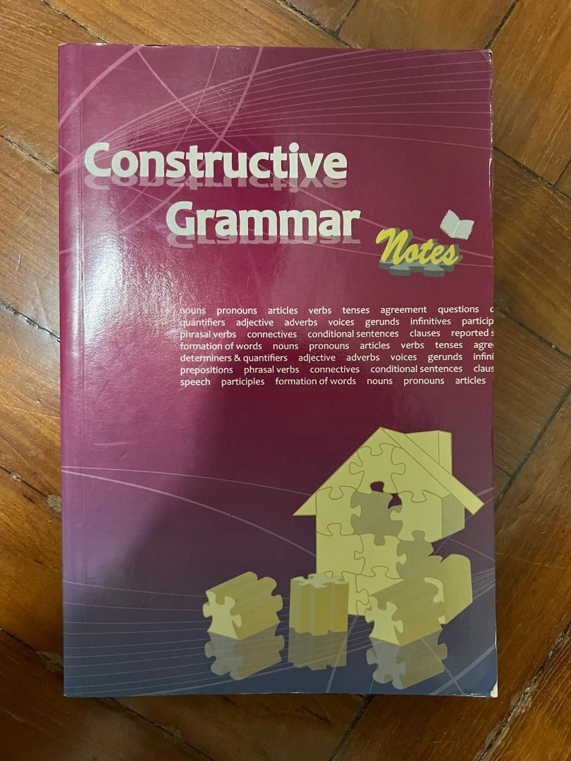DSE English 英文 - 課外參考 Constructive Grammar Notes 青睞出版社, 興趣及遊戲, 書本 & 文具 ...