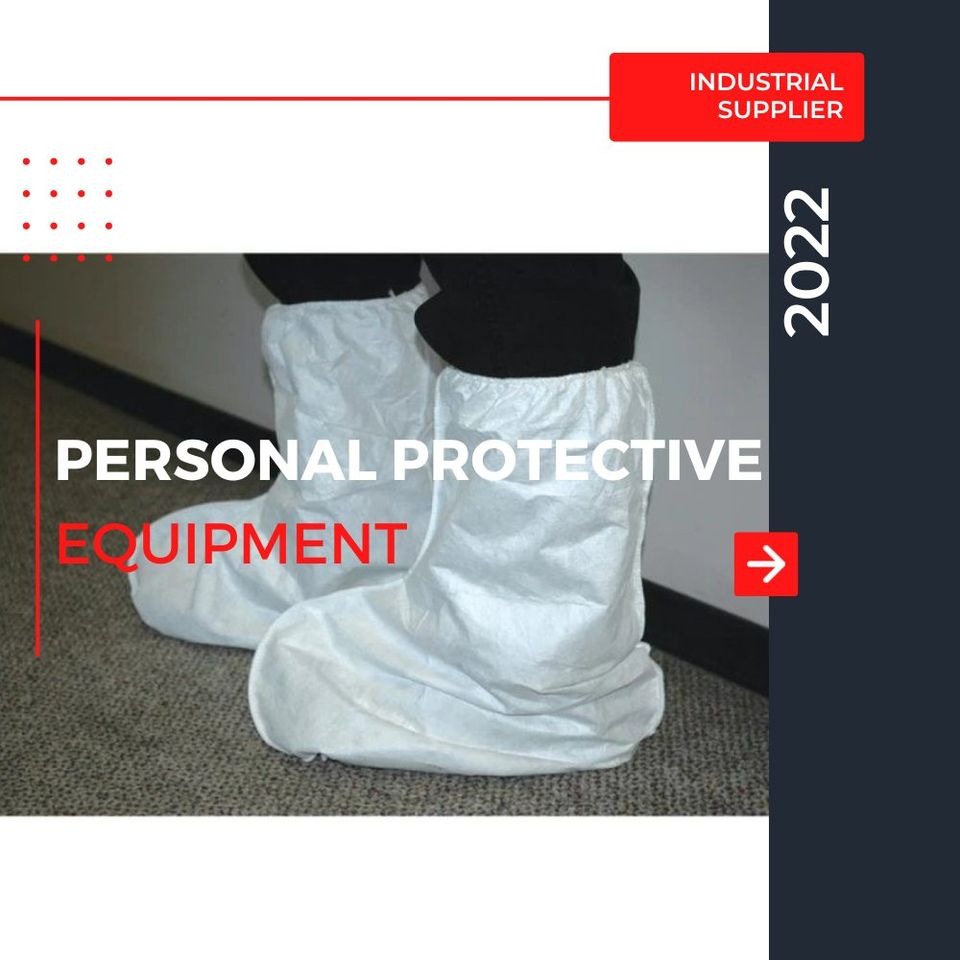 DuPont™ Tyvek™ 400 Boot Cover 18" Height, Commercial & Industrial ...