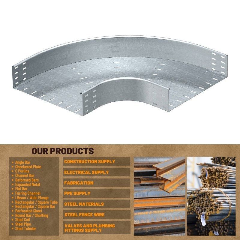 Elbow Cable Tray / Hot Dipped Galvanized Cable Tray, Commercial ...
