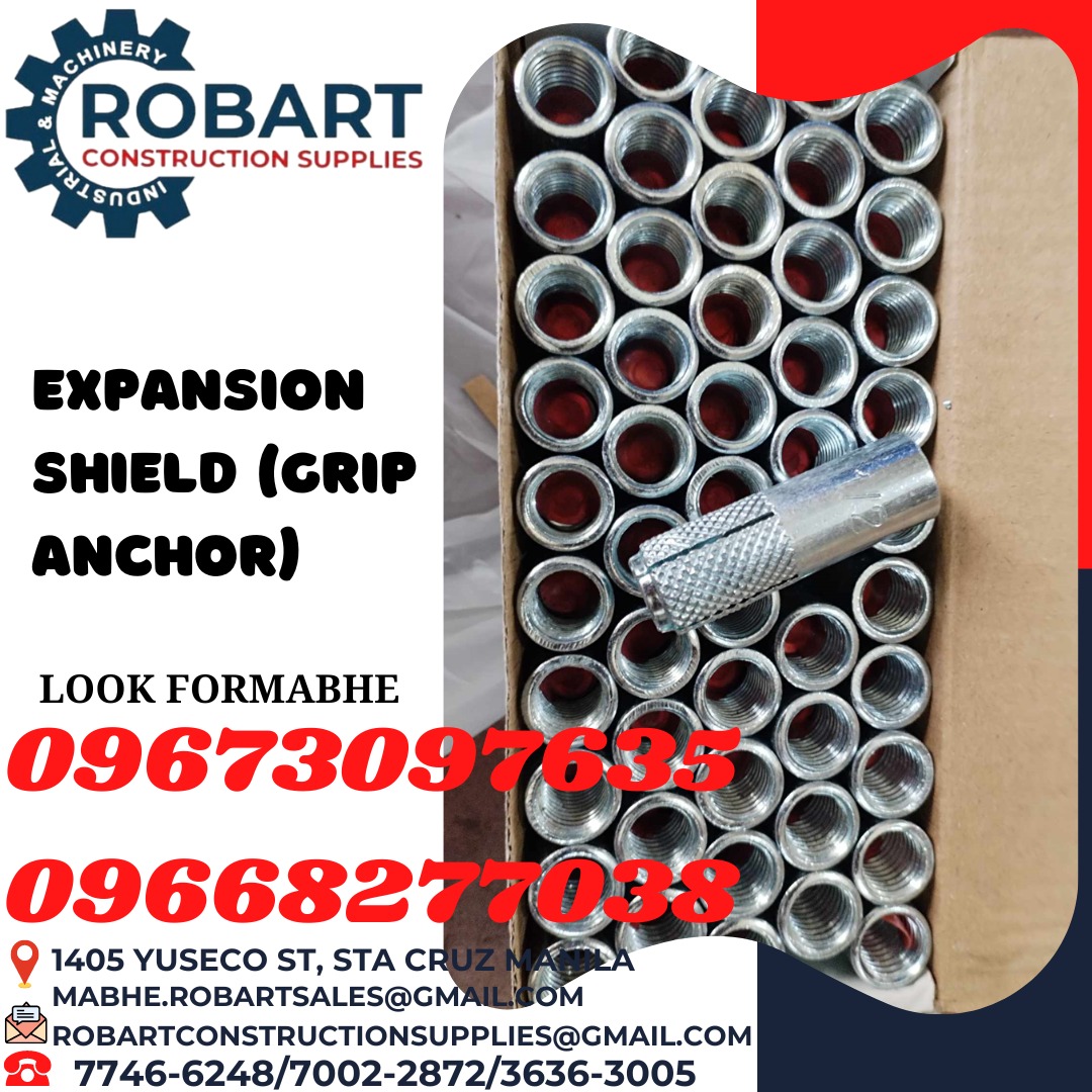 Expansion shield (grip anchor) 1/2, Commercial & Industrial ...