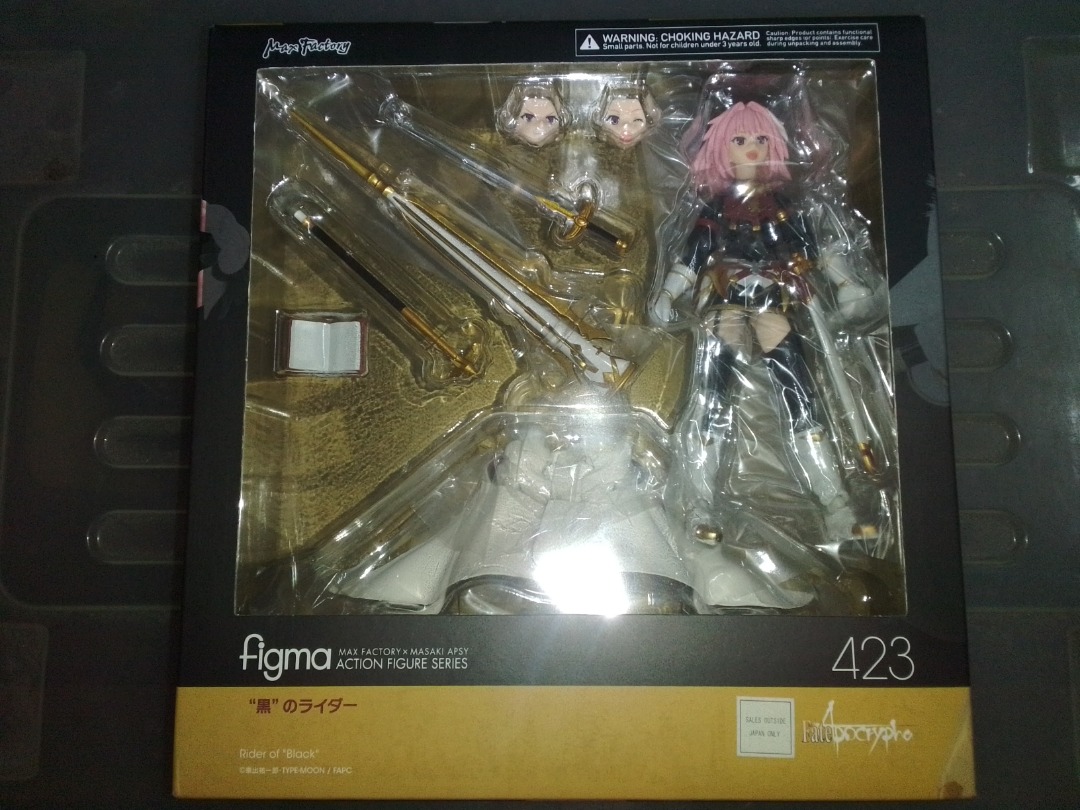 Figma 423 Fate Apocrypha Rider of Black/Astolfo (SEALED), Hobbies ...
