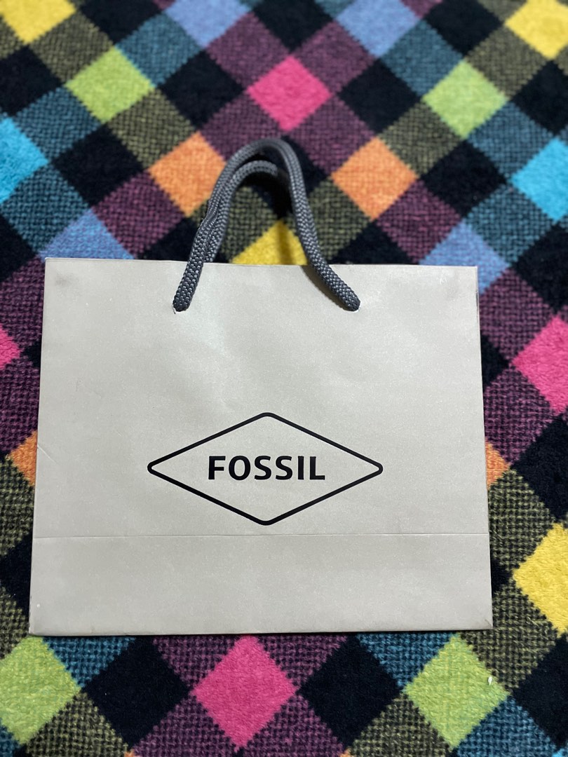 FOSSIL small paper bag, Everything Else, Others on Carousell