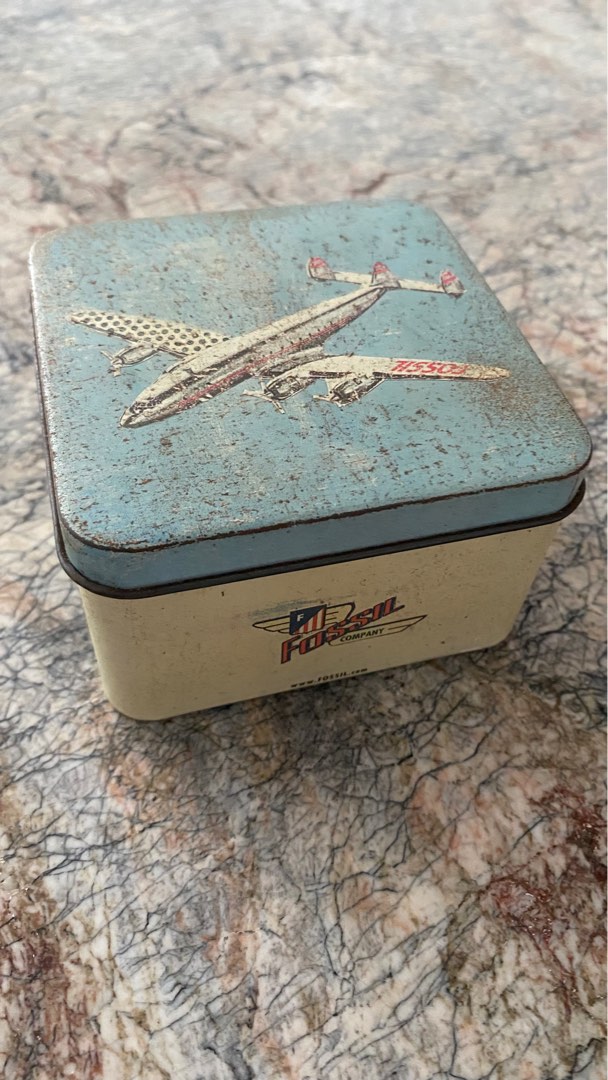 Fossil Vintage Watch Box, Women's Fashion, Watches & Accessories ...
