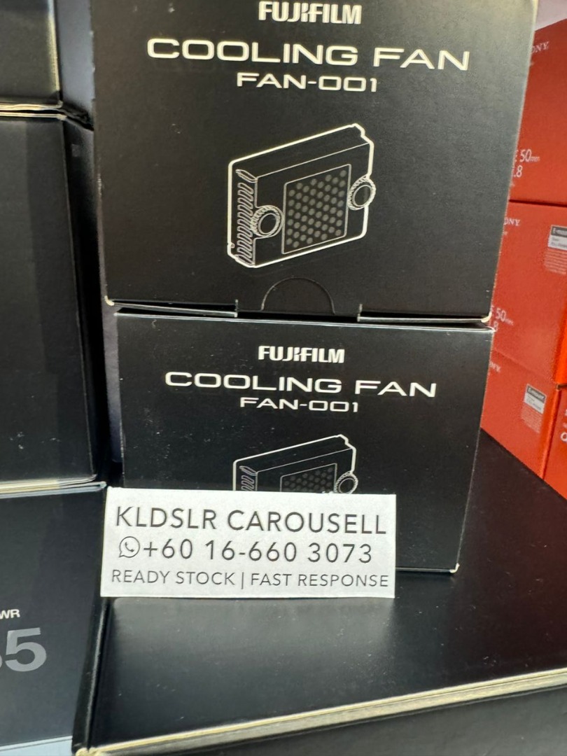 FUJIFILM COOLING FAN FAN-001 (FUJI MALAYSIA), Photography, Cameras on ...
