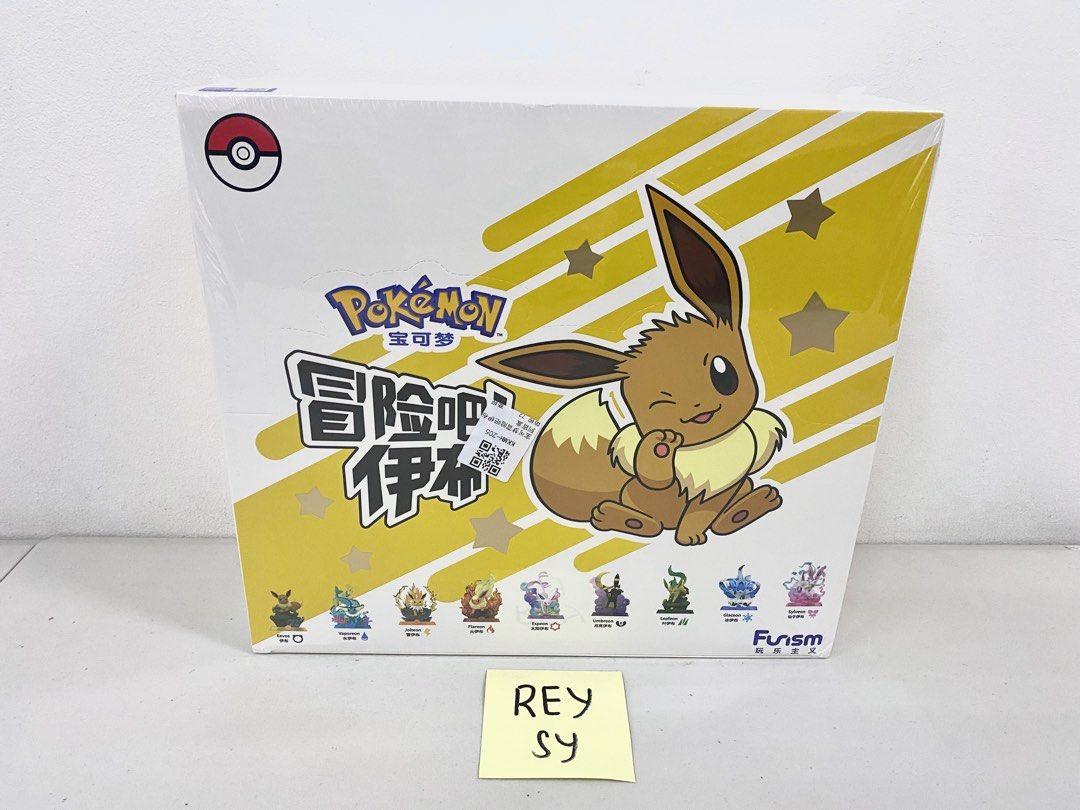 Funism Pokemon Eevee Evolution Adventure Series 2 Blind Box, Hobbies ...