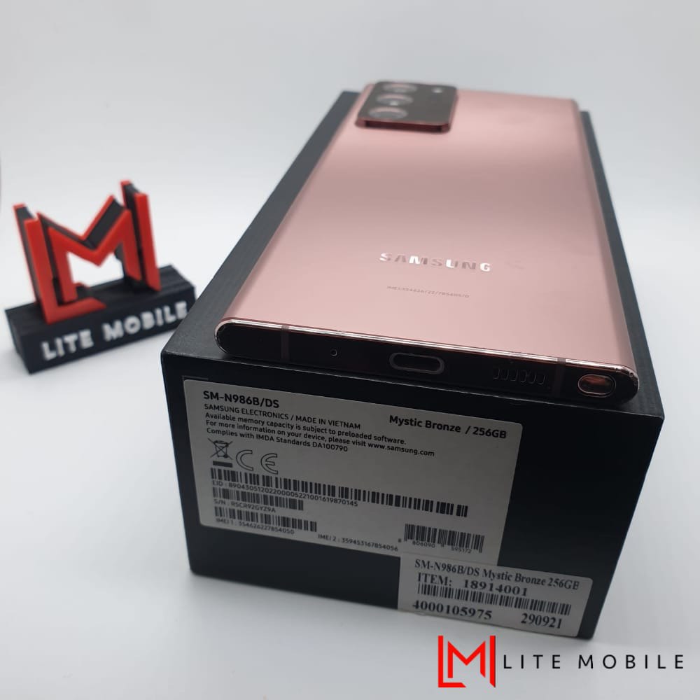 Galaxy Note 20 Ultra 256GB Mystic Bronze, Mobile Phones & Gadgets ...