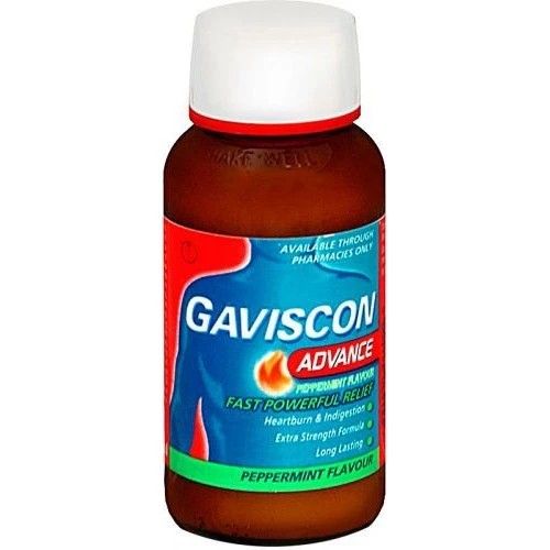 GAVISCON ADVANCE, Health & Nutrition, Health Supplements, Health Food ...