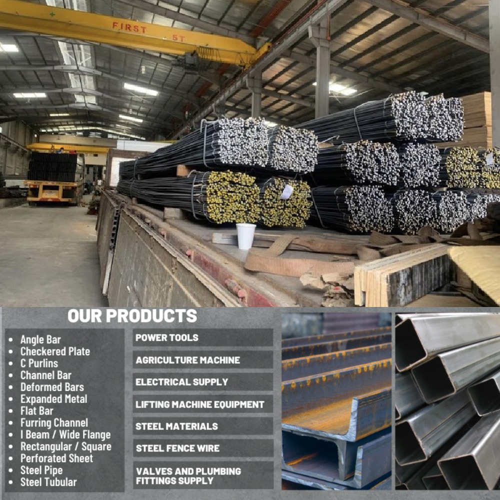 Grade 33 Rebar 10mmx6mtrs / Steel Bar / Deform Bar, Commercial ...