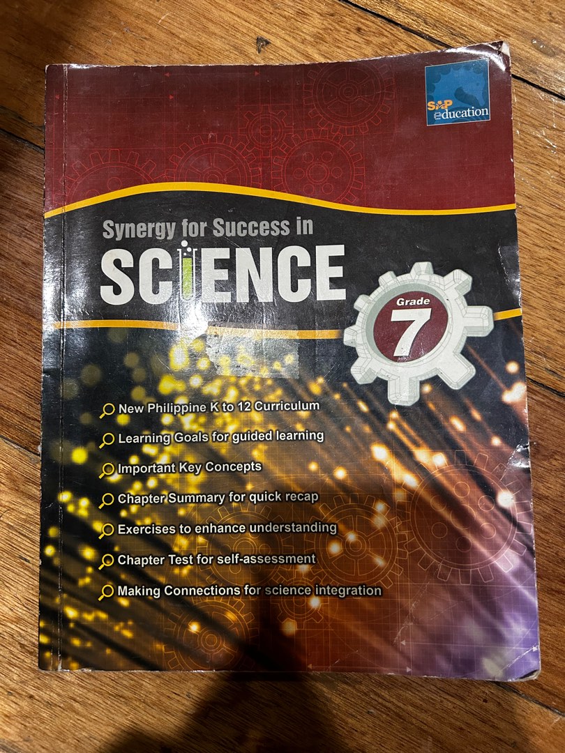 Grade 7 Synergy for Success in Science Book, Hobbies & Toys, Books ...
