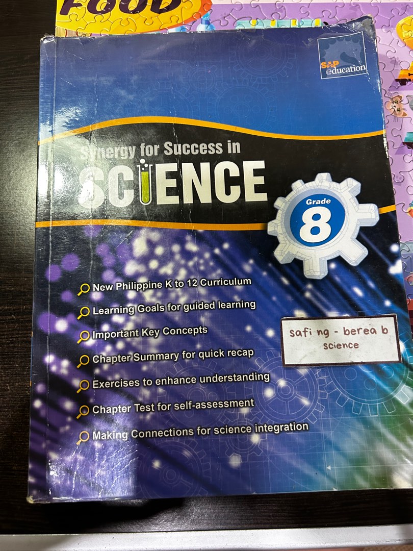 Grade 8 Synergy for Success in Science Book, Hobbies & Toys, Books ...