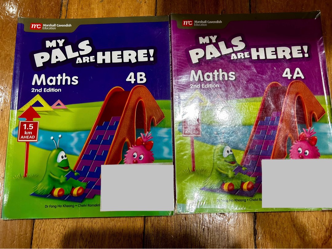 Grade 4 My Pals are Here Maths 4A and 4B Book, Hobbies & Toys, Books ...