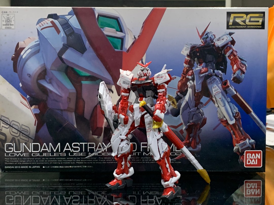 Gundam RG Astray Red Frame 1/144 (Assembled), Hobbies & Toys, Toys ...