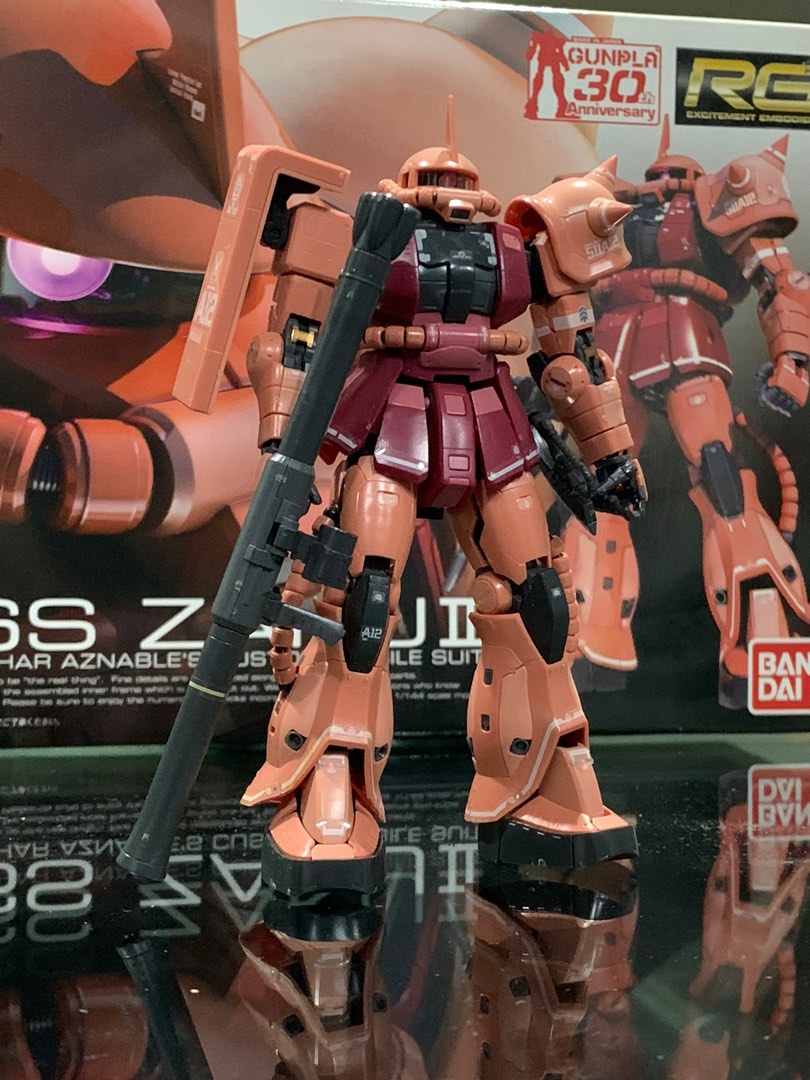 Gundam RG MS-06S Zaku II (Assembled), Hobbies & Toys, Toys & Games on ...