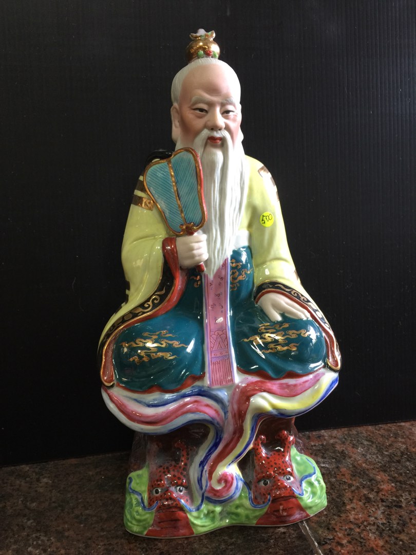 長印合作社窑彩太上老君H25cm, Hobbies & Toys, Memorabilia & Collectibles, Vintage ...