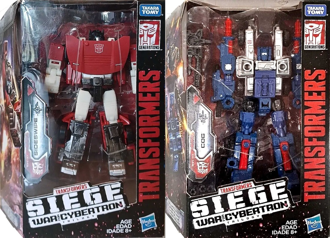 Hasbro Transformers Siege Deluxe Sideswipe and Cog BIB, Hobbies & Toys ...