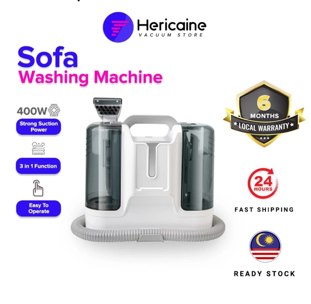 Hericaine rinser cleaner fabric sofa cushion carpet cleaning machine ...