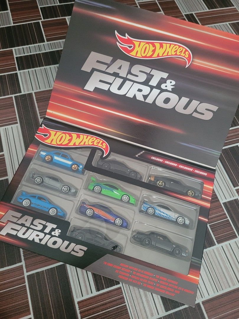 Hotwheels box F&F, Hobbies & Toys, Toys & Games on Carousell