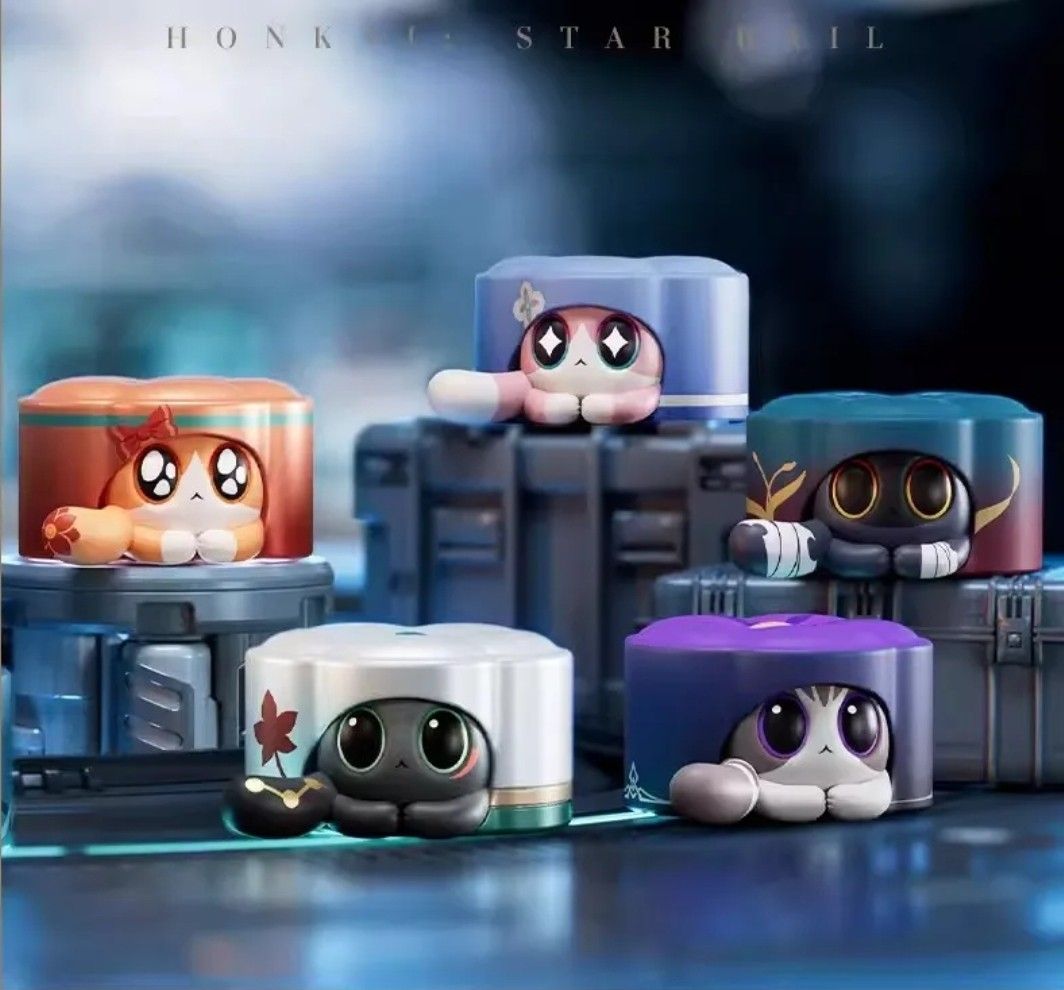 [HSR] Ruan Mei Mini Cat Figures Blindbox (Pre-Order) Honkai Star Rail ...