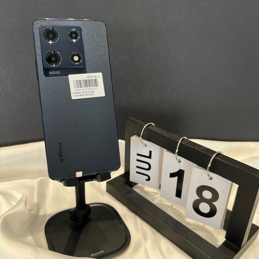 Infinix Note 30 Pro Magic Black 256GB, Mobile Phones & Gadgets, Mobile ...