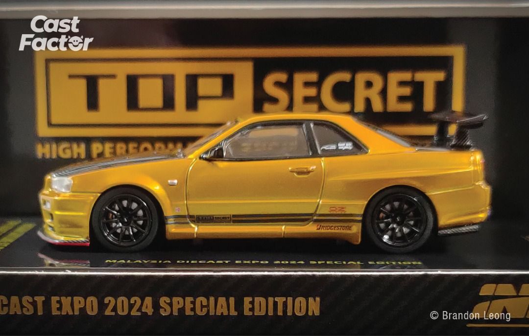 INNO 64 - Nissan Skyline GT-R R34 Top Secret Tokyo Auto Salon 2024 ...