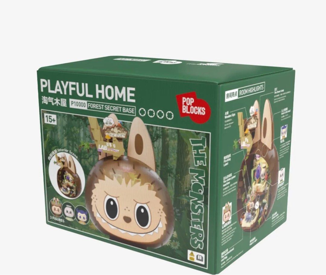 [instock] Authentic Popmart Pop Mart THE MONSTERS Forest Secret Base ...