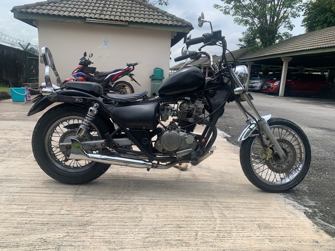 JAGUH CUSTOM CHOPPER, Motorbikes on Carousell