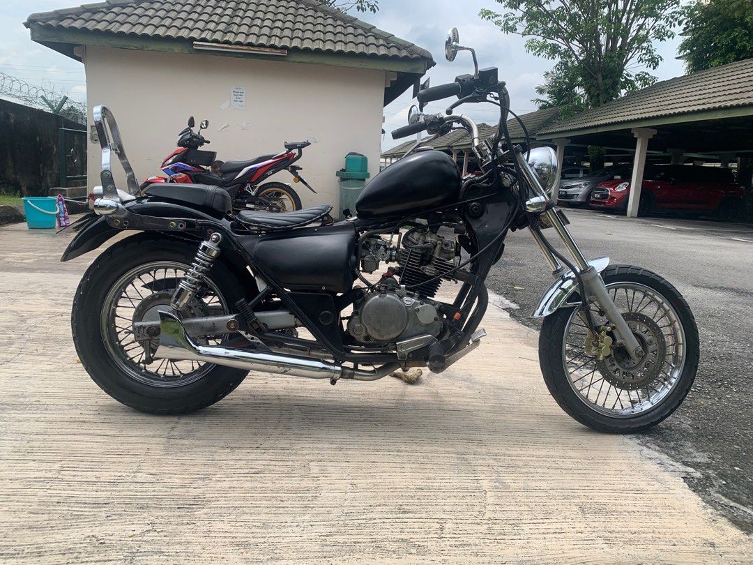 JAGUH CUSTOM CHOPPER, Motorbikes on Carousell