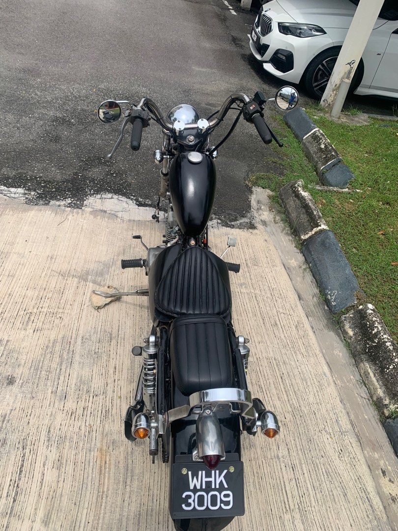 JAGUH CUSTOM CHOPPER, Motorbikes on Carousell