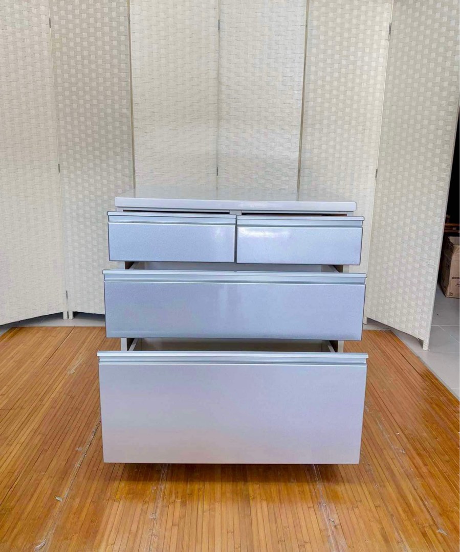 JAPAN SURPLUS FURNITURE 4 LATERS DUCO FINISH DRAWER SIZE 31.5L x 20W x ...