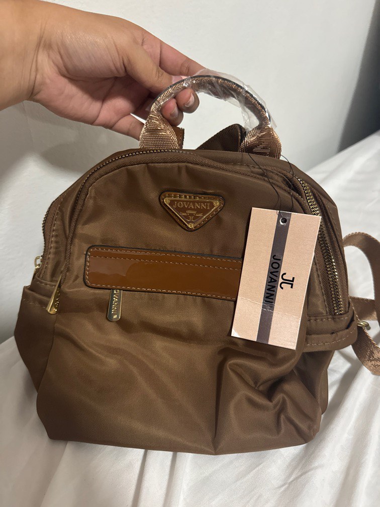 Jovanni Small Backpack, Women's Fashion, Bags & Wallets, Backpacks on ...