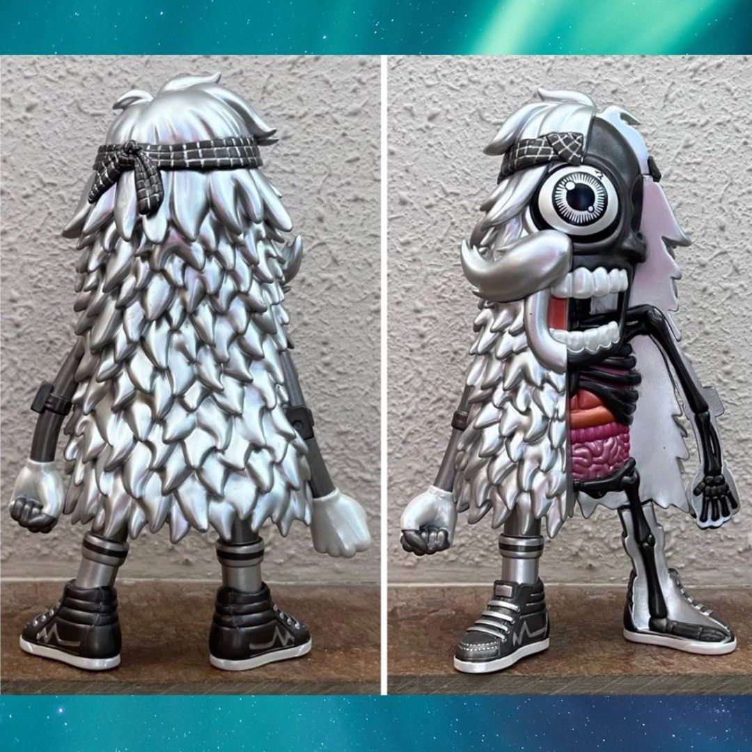 Kaiju Sofubi Platinum Dissected Mr Hellyeah by Jason Freeny & Mamafaka ...