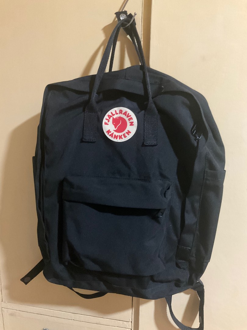 Kanken in Black, Men's Fashion, Bags, Backpacks on Carousell