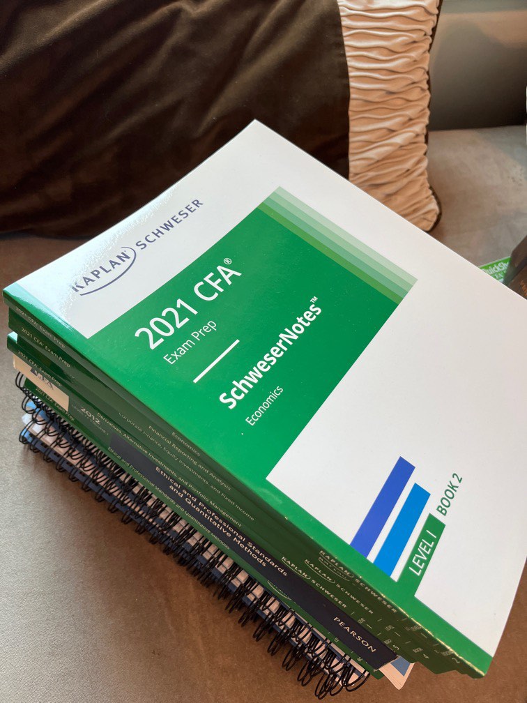 Kaplan 2021 CFA Level 1 Exam prep, 興趣及遊戲, 書本 & 文具, 教科書 - Carousell