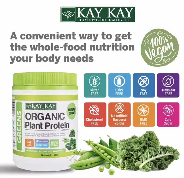 KAY KAY ORGANIC PIANT PROTEIN, Food & Drinks, Beverages on Carousell