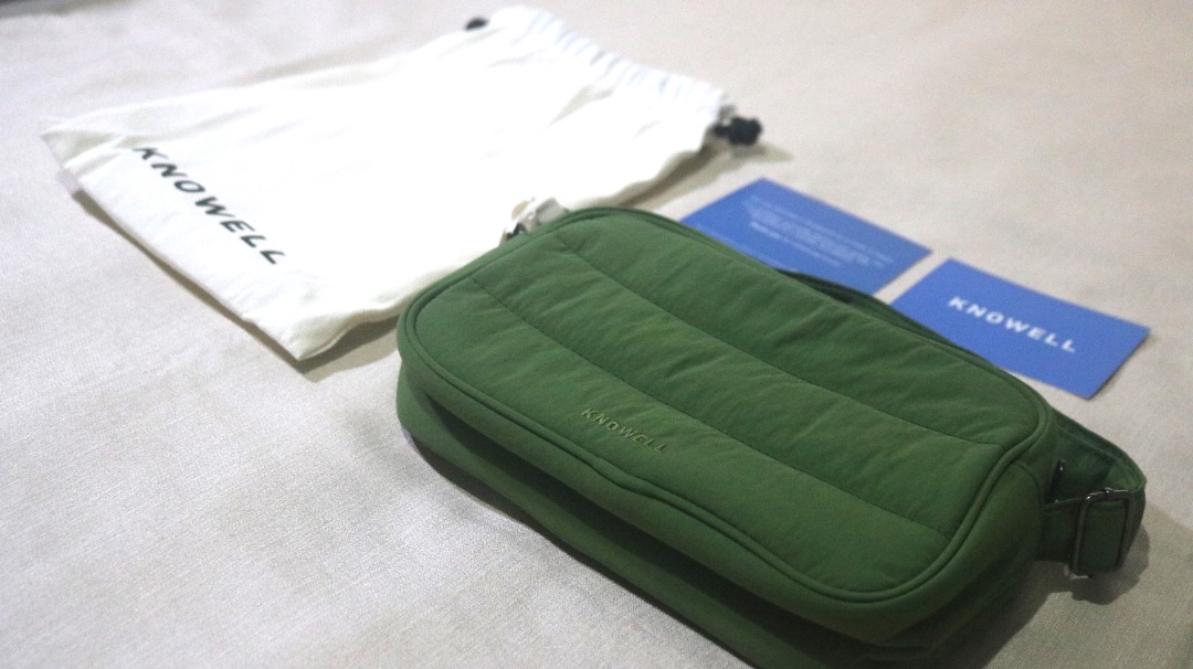 Knowell Puffer Camera Bag (Army Green), Women's Fashion, Bags & Wallets ...